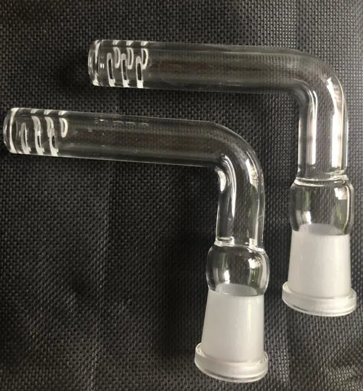 Premium 90 Degree Glass Downstem Hookah Pipe Company With 14mm Female ...