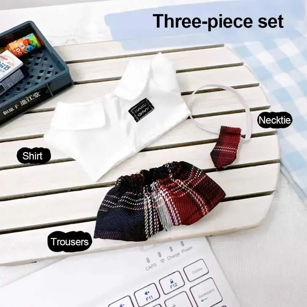 Mini Doll Clothes Set: 17cm Plush Doll Outfit, Kpop Idol Exo Labubu ...