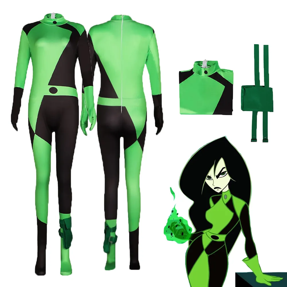 Anime Shego And Drakken Cosplay Outfit For Adult Female Roleplay ...