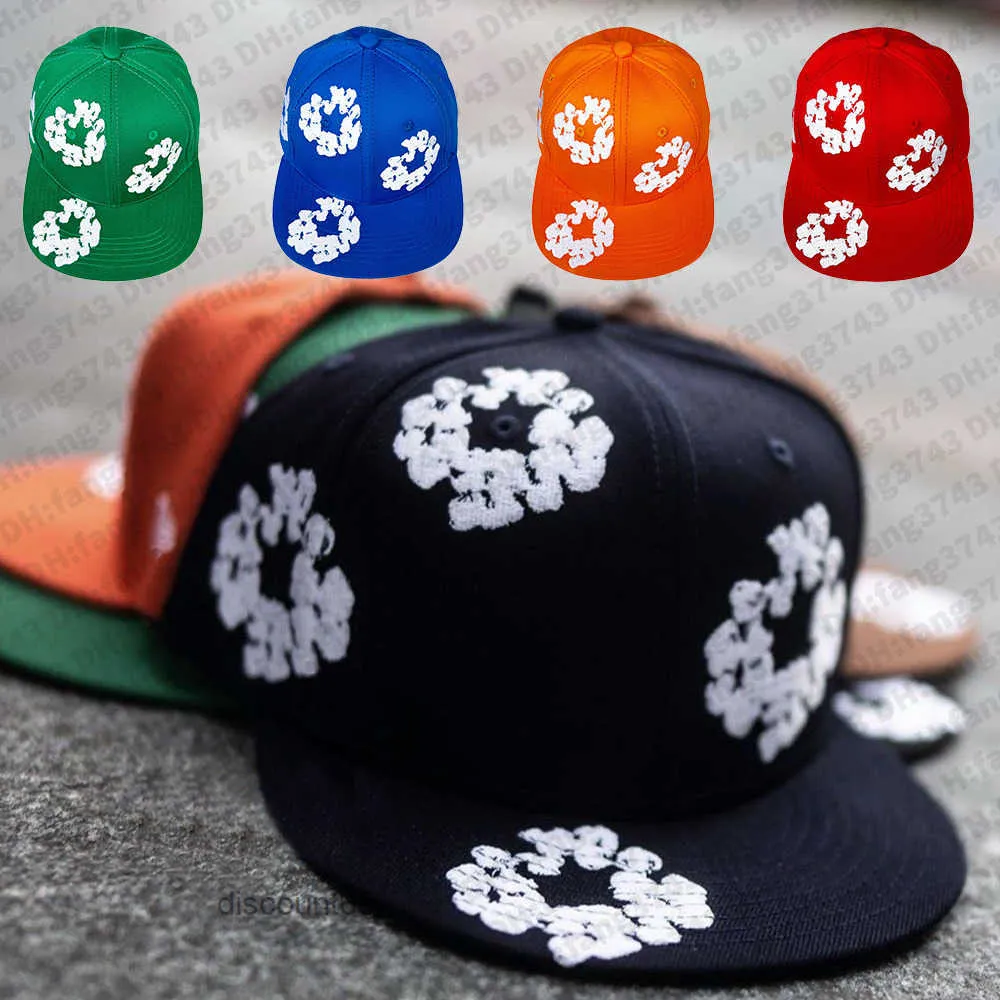 TopRB Denim Baseball Caps For Men Designer Fitted Golf Hats Casual ...