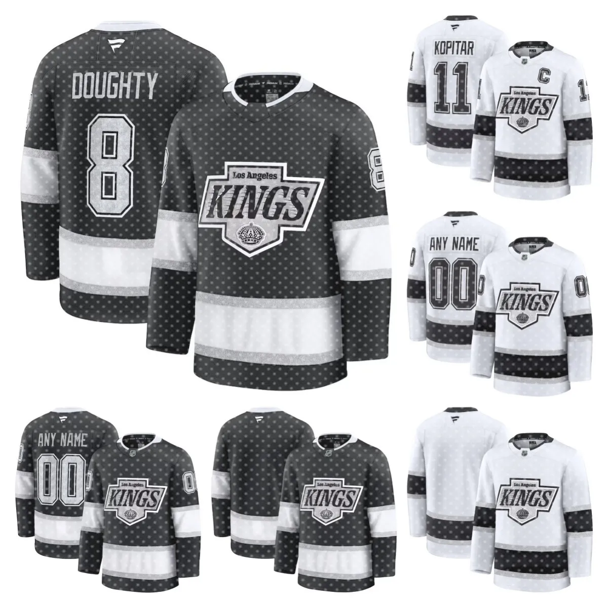 Kings Hockey Jersey: Anze Kopitar, Adrian Kempe, Alex Laferriere ...