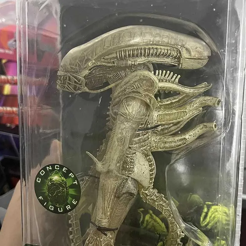 NECA Grid Warrior Xenomorph Alien Vs Predator Action Figure Blind Box ...