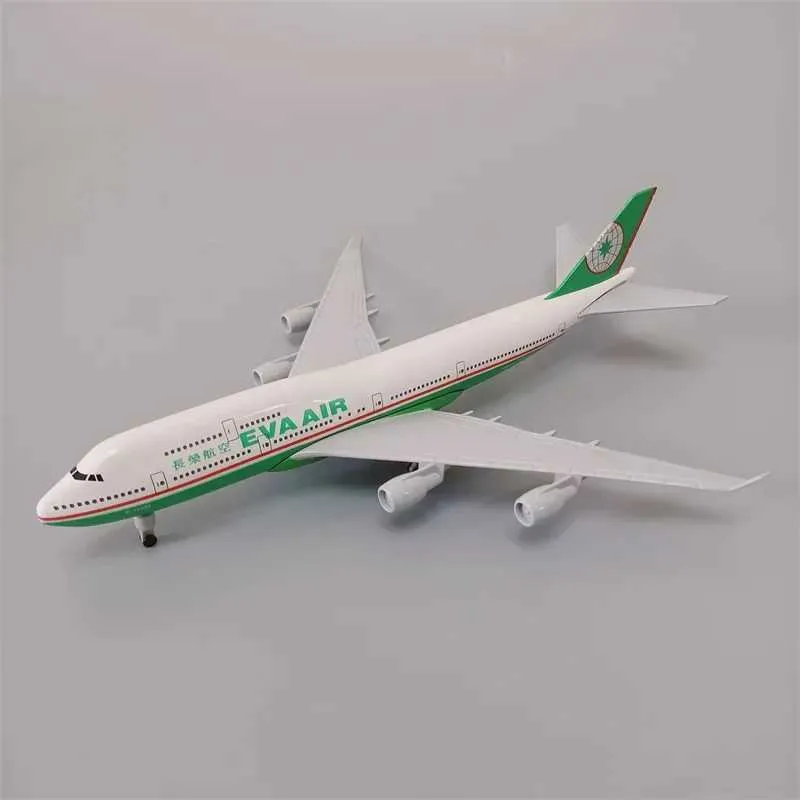 Diecast Boeing 747 B747 400 Boeing 747 Toy Airplane Plane 20cm Alloy ...