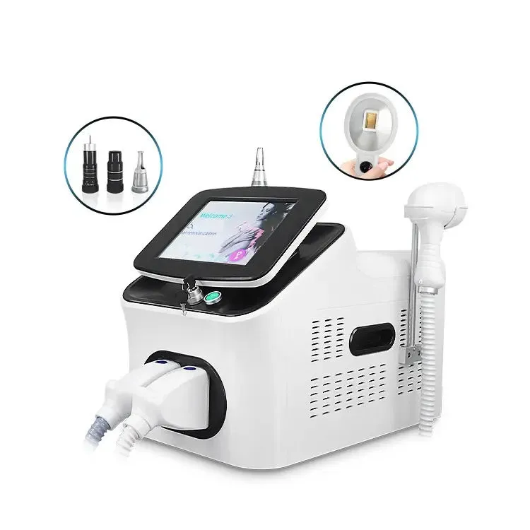 Picosecond Carbon Peel & CO2 Laser Tattoo Removal Machine 808nm Diodes ...