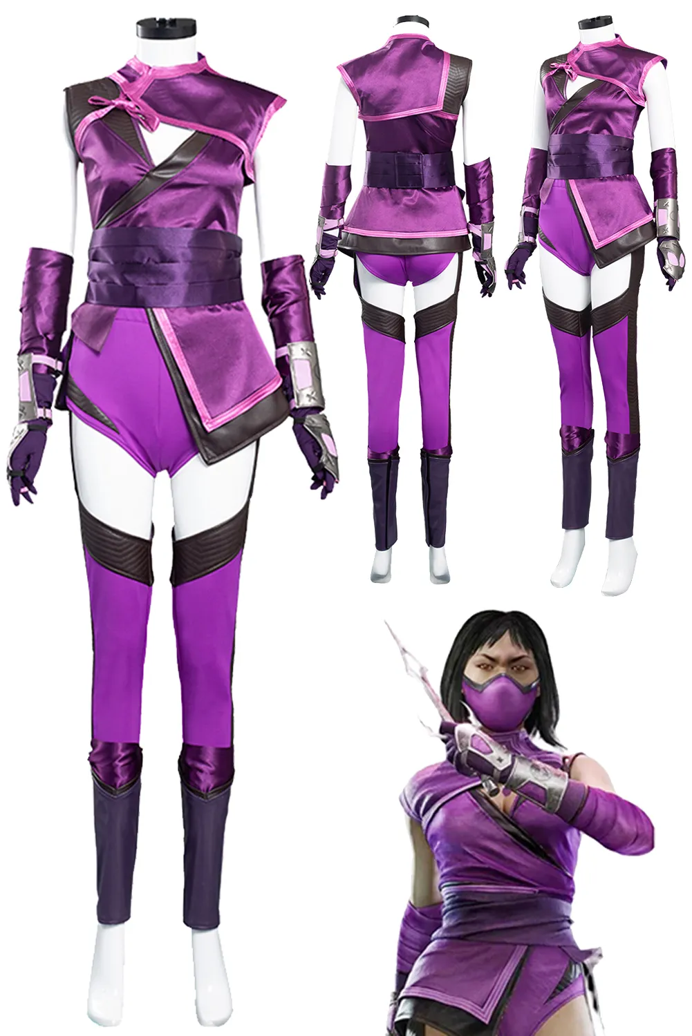 Mileena Cosplay Costume Mortal Kombat Adult Women's... From Uledemode ...
