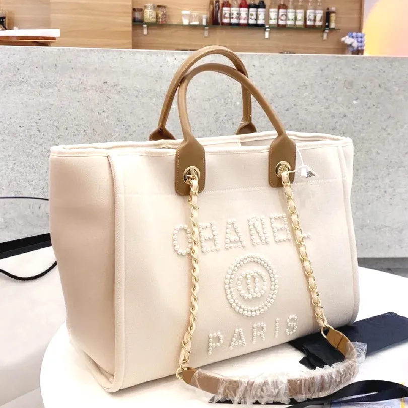 Designer Summer Designer Beach Bags 2022 Large Capacity Cotton Linen ...