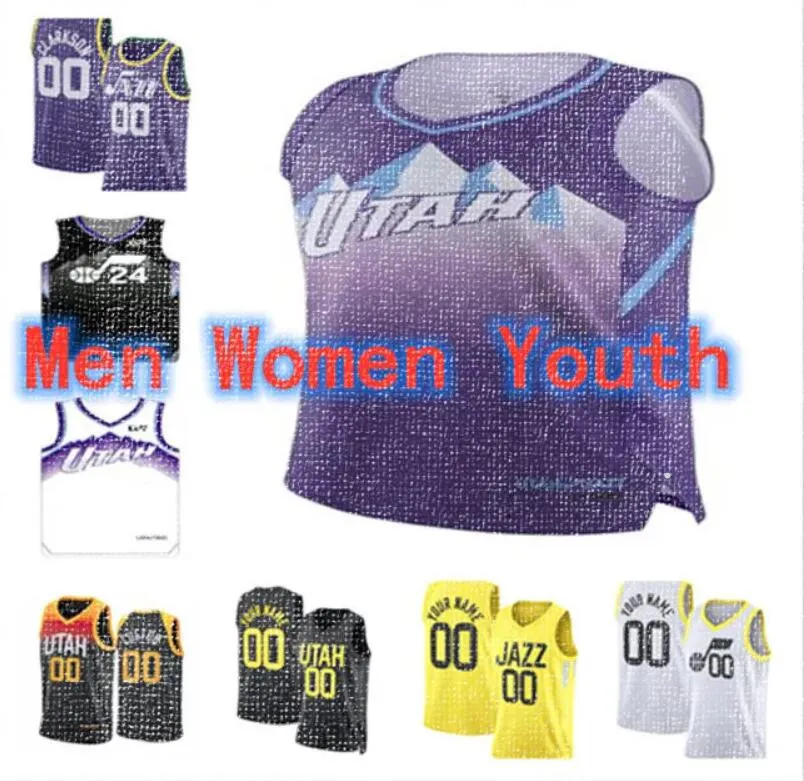 Jazz Jersey Lauri Mark kanen Keyonte George Collin Sex ton Walker ...