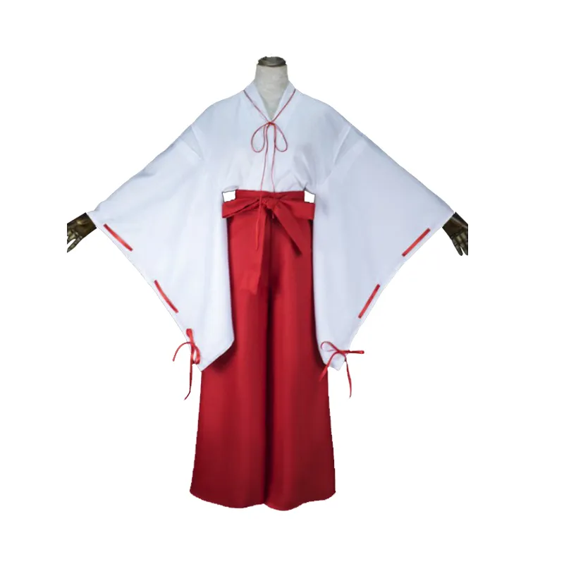 Womens Anime Costumes, Complete Character Cosplay Set: White & Red ...