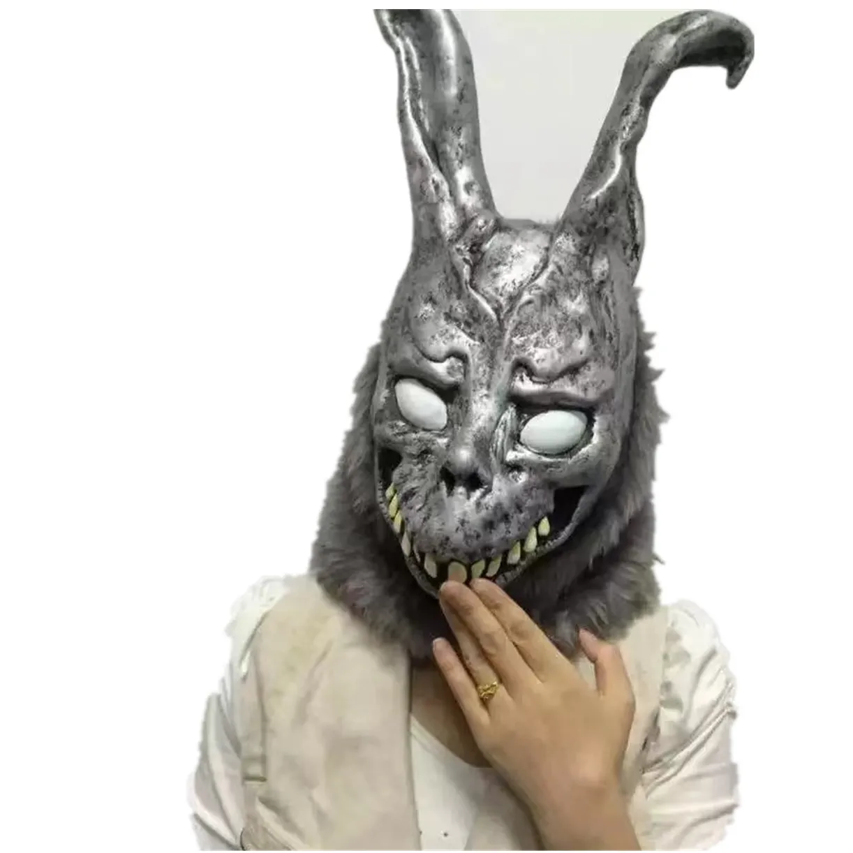 Glow In The Dark Frank Rabbit Mask Donnie Darko Costume Prop For ...