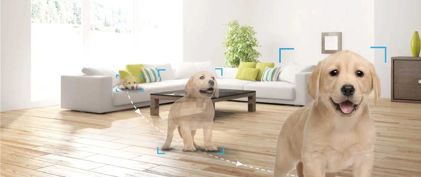 360° Pan & Tilt Baby Monitor with Camera: Auto Tracking & Night Vision ...