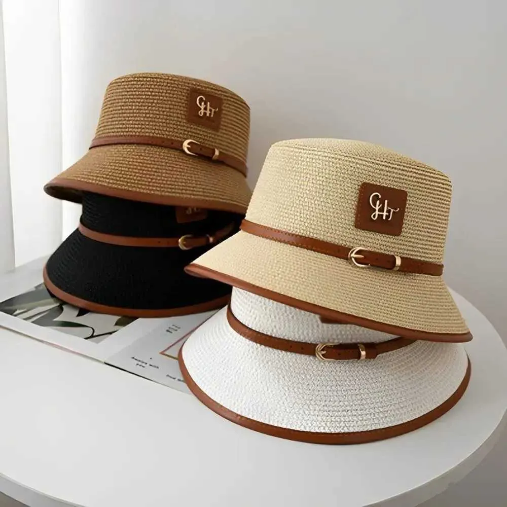 Versatile Flat Top Primark Straw Hat 2022 With Short Brim, Net Red ...