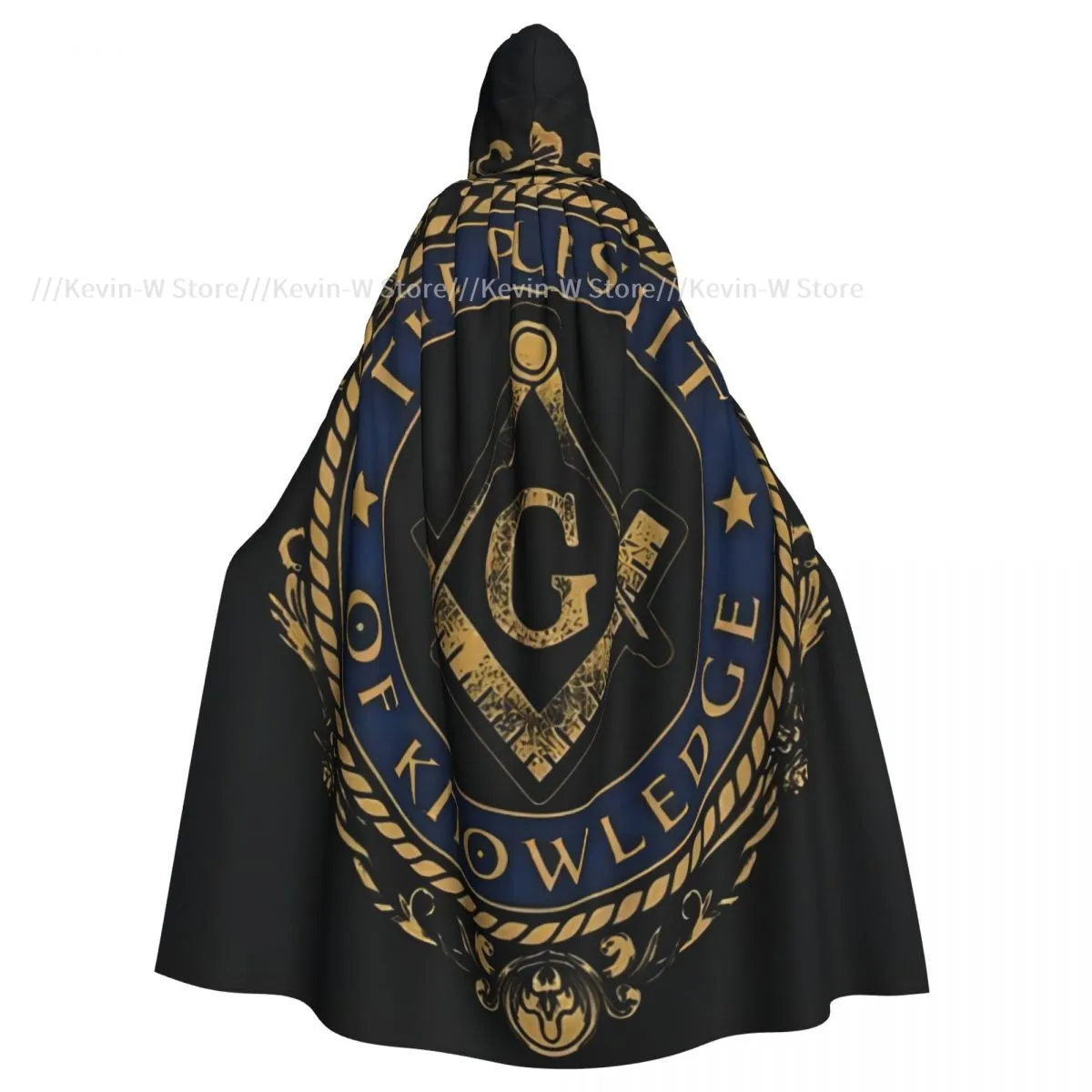 Masonic Symbols Wiccan Hooded Cloaks For Adults Perfect For Medieval ...