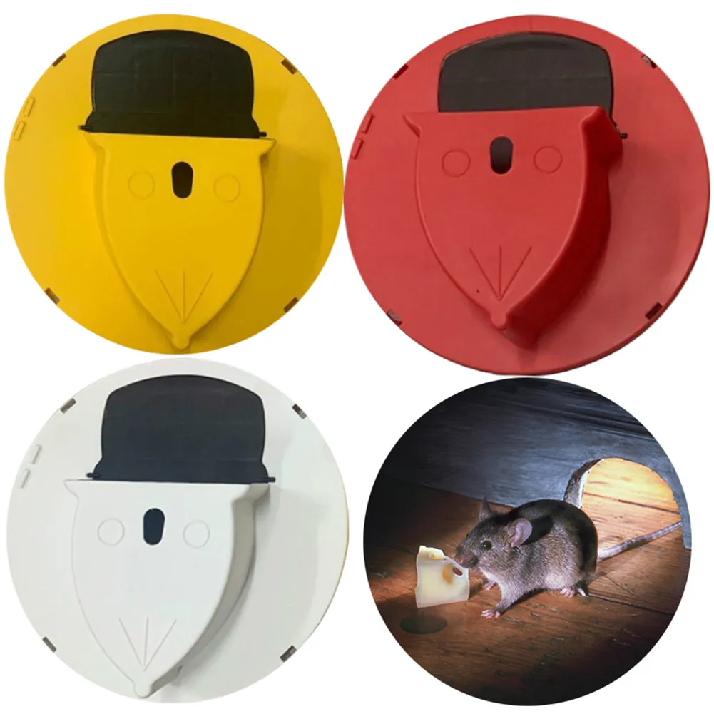 Mouse Trap Bucket Lid PP Plastic, Detachable Flip Cover For Mice & Rats ...