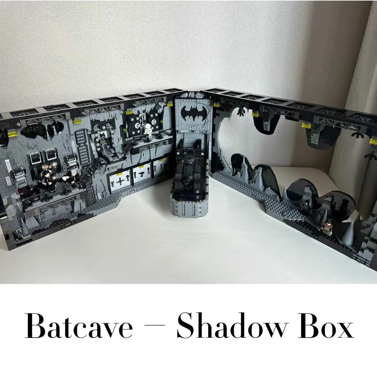Batcave Shadow Box Building Kit Classic Model Construction Set With 7 ...
