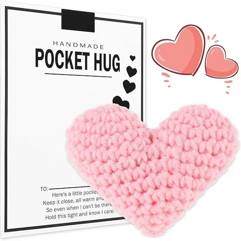 Pocket Hug Token Bulk Cards Crochet Heart Greeting... From Xue009, $4. ...