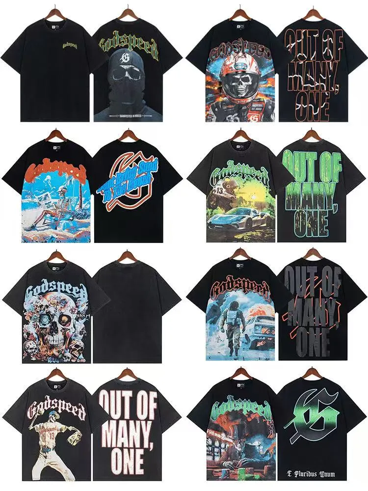 Wholesale Godspeed Graphic T Shirt For Men & Women – Loose Fit... From ...