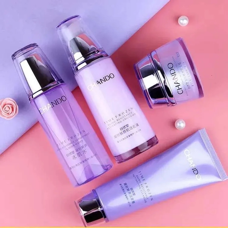 Anti-Aging Skincare Gift Set - Repairing Toner, Lotion, Serum, Essence ...