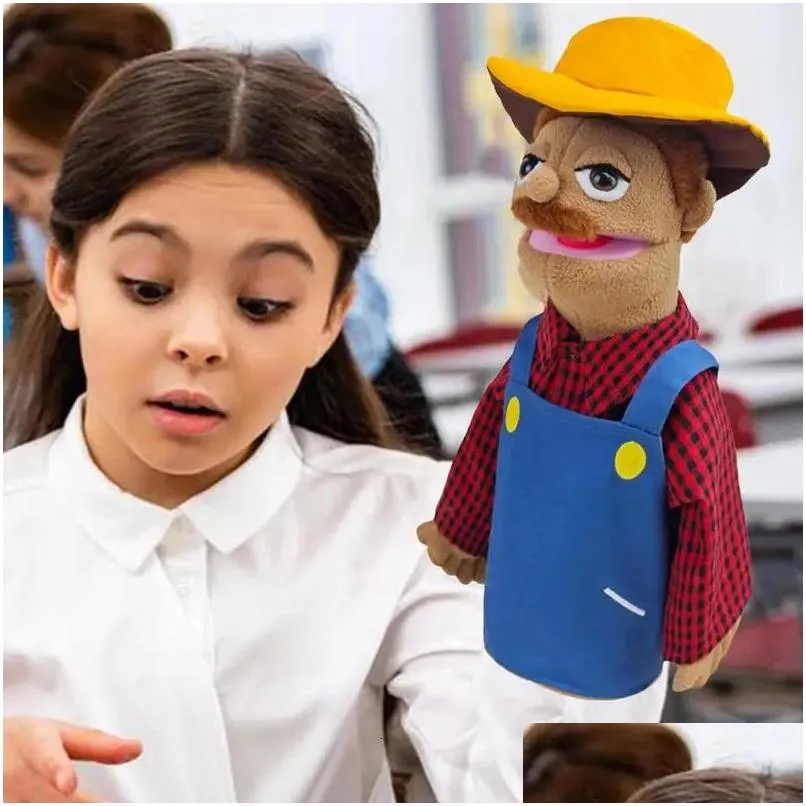 Soft Plushie Career Hand Puppets The Entertainer For Kids Ideal For ...