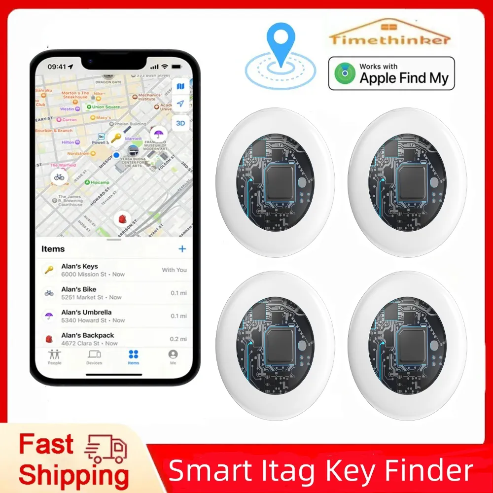 Timethinker Smart Bluetooth GPS Trackers Anti Lost Locator For Pets ...