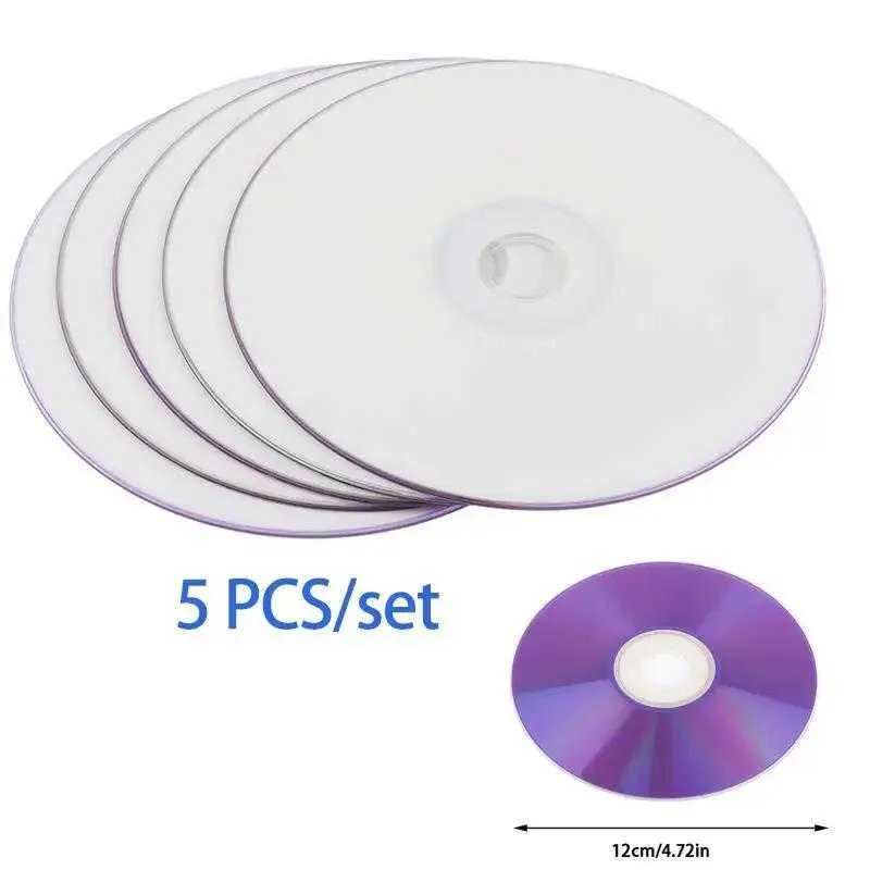 5-Pack Blue DVD+R DL Discs - 8.5GB Double Layer, 8x Speed, Grade A ...