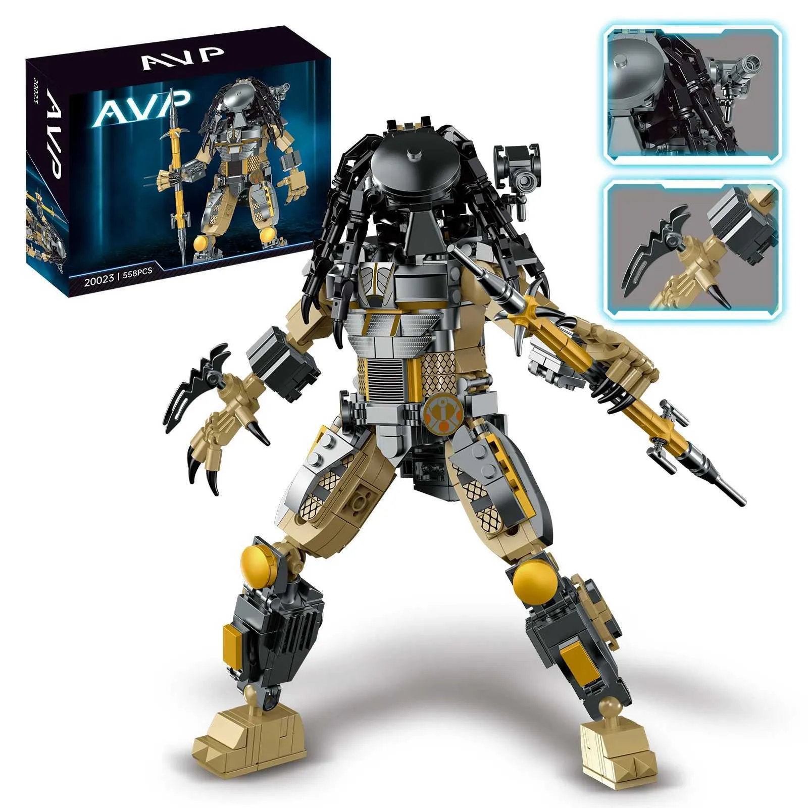 Aliens Toys: Buildable Creature Action Figure Set DIY Construction ...