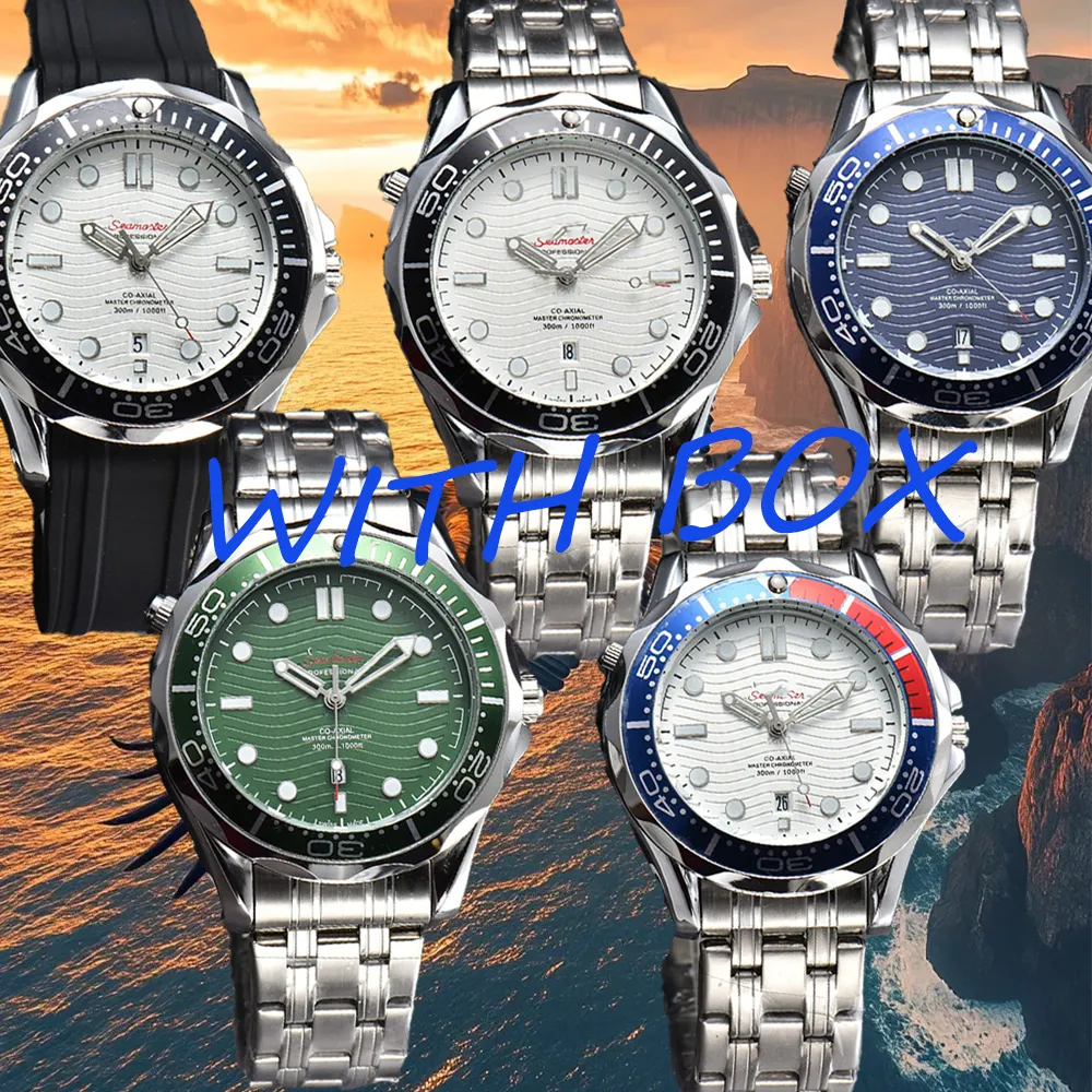 Luxury Men's Omega Watches Men With Mechanical Movement, 41mm Sapphire ...