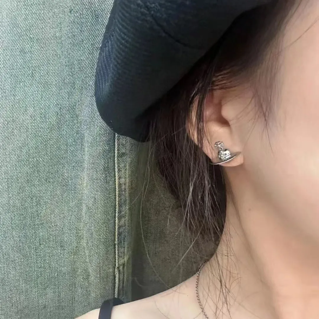 Vivianeweswood Metal Planet Earrings - Semi 3D Designer Style ...