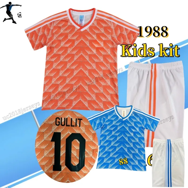 Vintage Soccer Jerseys: 1988 Style Home And Away Kit, Netherlands Throwback Football Shirts From ...