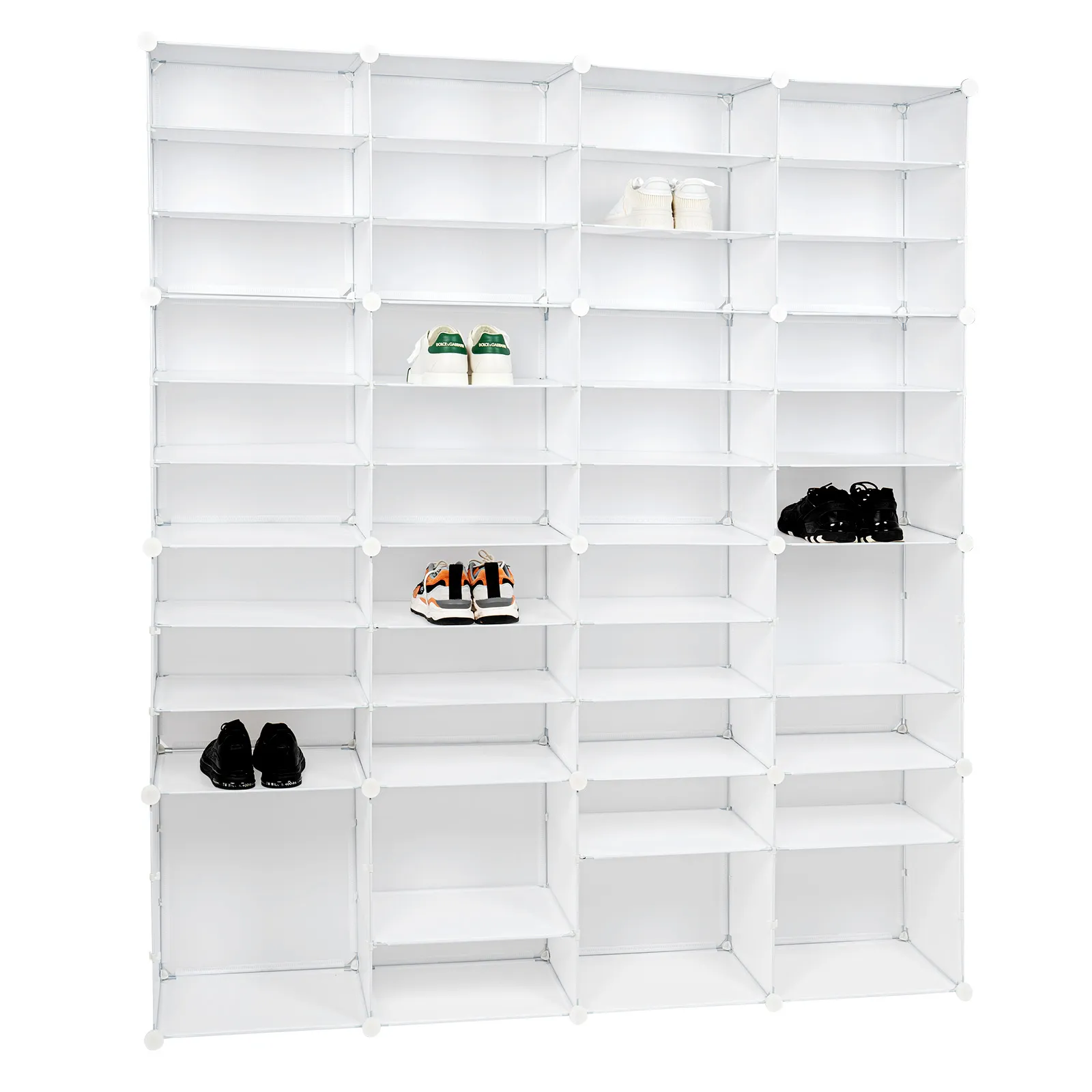 Stackable Shoe Storage Organizer: Disassembled Shoe Rack And Storage ...