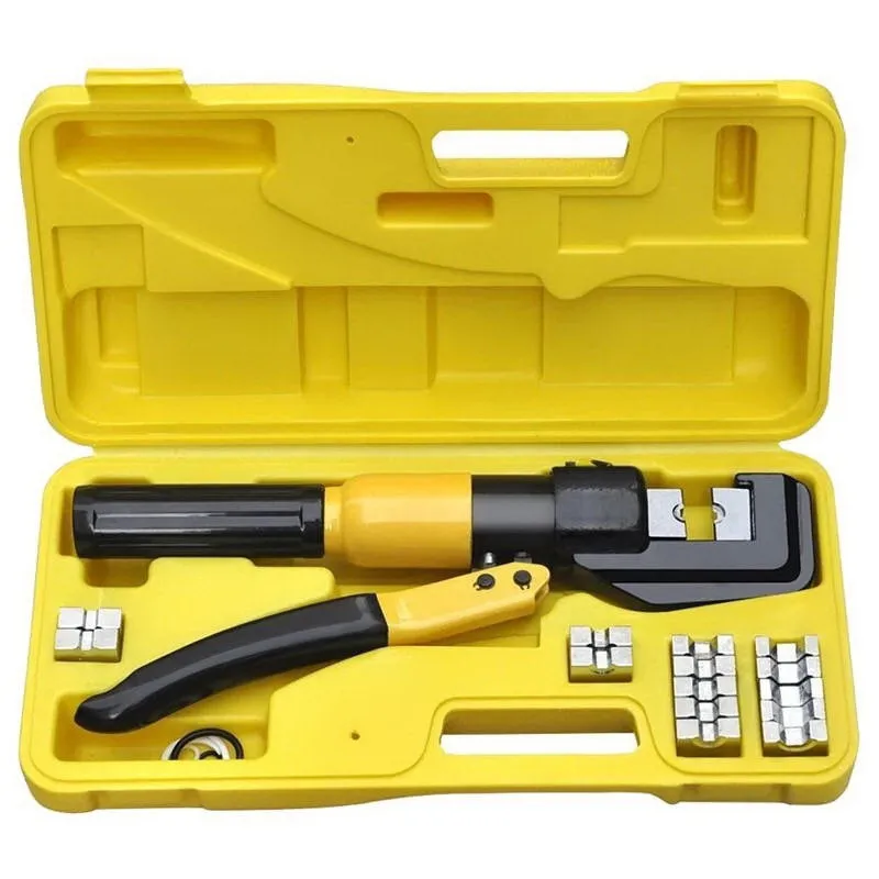 Hydraulic Crimping Tool Plier Hydraulic Punch And Shear With Cable Lug ...