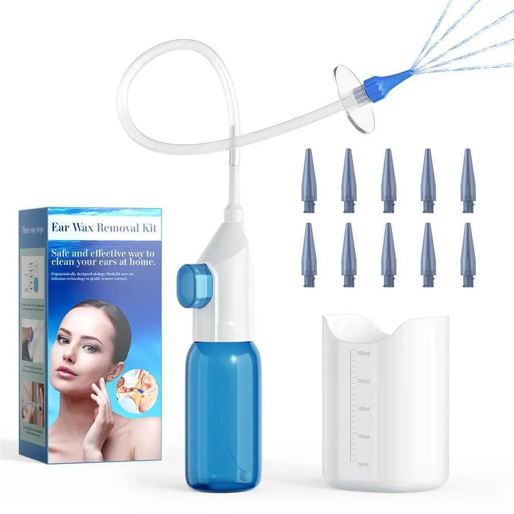Gentle Ear Wax Removal Tool Kit - Safe Ear Cleaner with 10 Tips, Ear ...