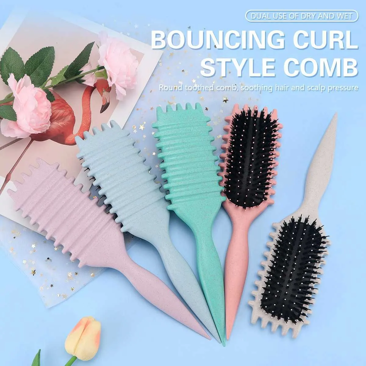 Wide Tooth Comb For Curly Hair Detangling Hair Comb... From Fashion ...
