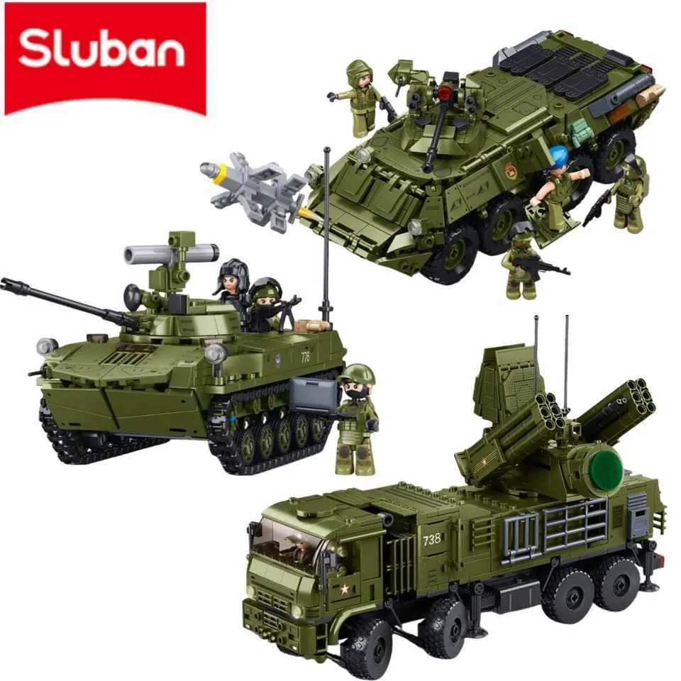 Sluban Military Tank Infantry Fighting Vehicle Builds Builds Sistema De ...
