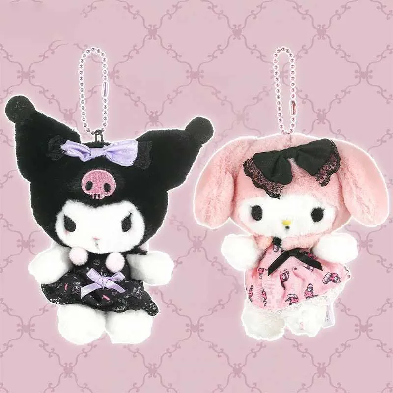 Kuromi My Melody Plush Kuromi Keychain Plush Backpack Pendant Soft ...