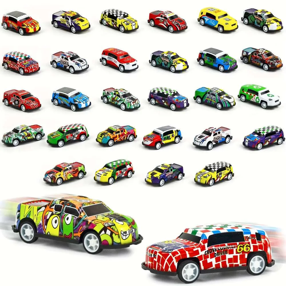 30 Mini Mini Race Cars With Metal Cartridges Perfect For Birthday ...
