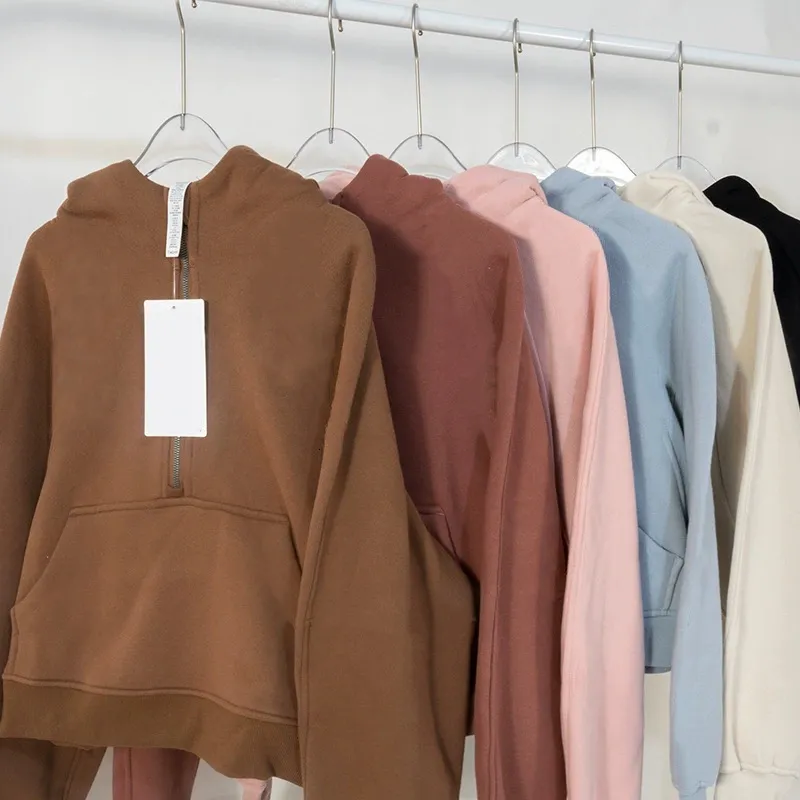 Yoga Sweater Women's Half Zip Pullover: Line Design, Comfortable ...