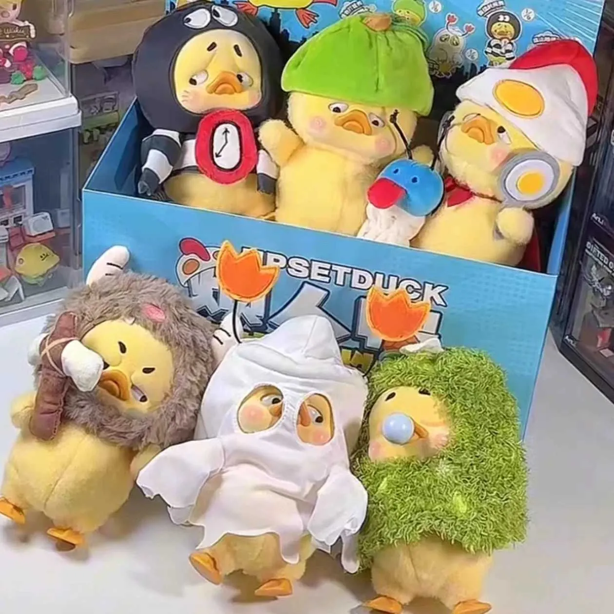 Upset Duck Duck Childe Plush 2act Cute Blind Box Toy For Anime Fans ...