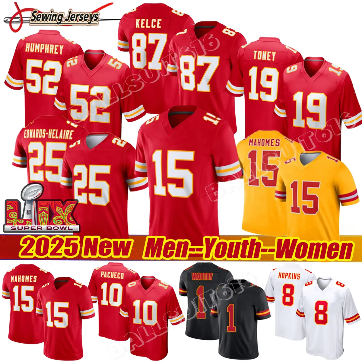 Patrick Mahomes, Travis Kelce, Xavier Worthy, Rashee Rice & More Chiefs ...