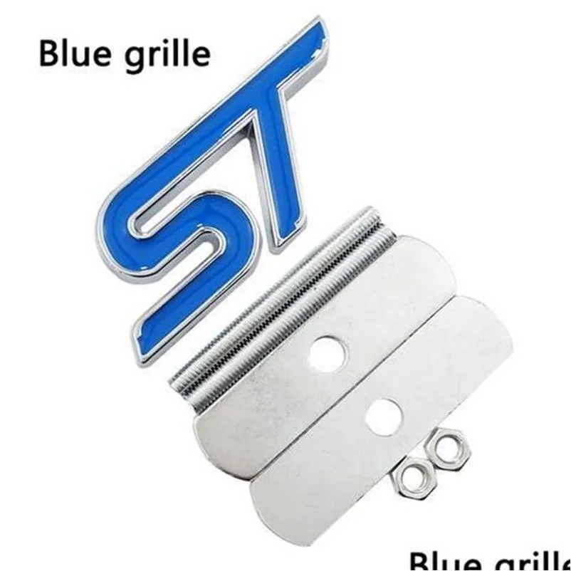 Car Stickers New Metal St Front Grille Head Grill Emblem Badge With ...