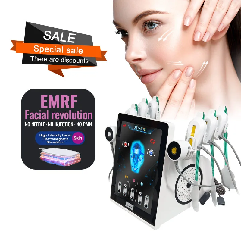 Professional 6 Handle EMS Magnetic Skin Tightening Machine Amazon With ...