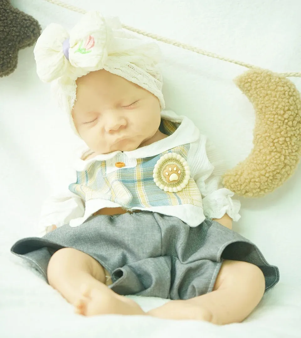 Realistic 44cm Full Body Silicone Reborn Baby Boy Doll - Soft & Dressable 2.6kg from Dhgate ...