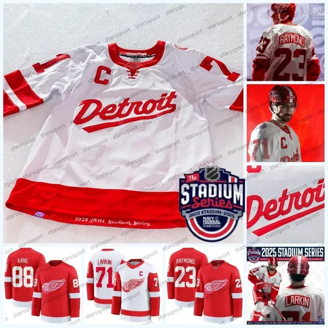 Patrick Kane Stadium Series Hockey Jersey Red WingsS Jersey DylanS ...
