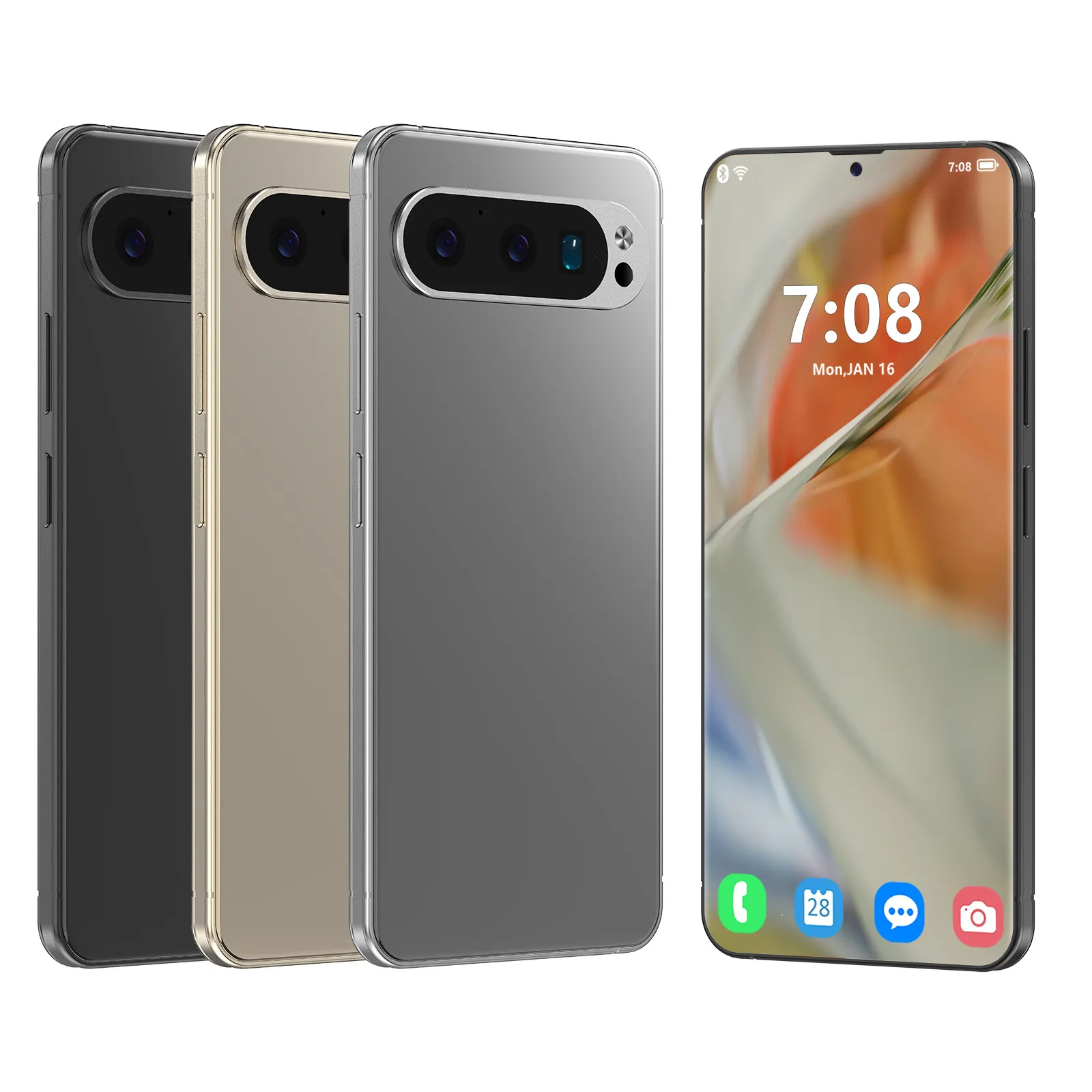 Large Display Phones 6.8 Inch Incell Display Smartphone With Advanced ...