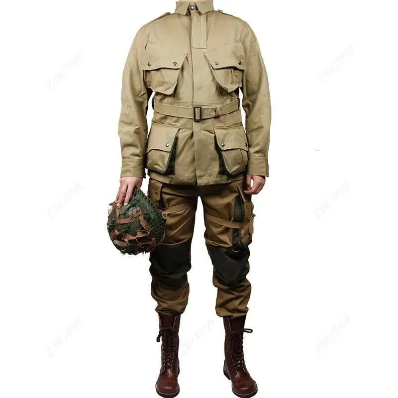 WWII US Army M42 Army Ranger Uniform Tactical Outdoor Jacket & Pants ...