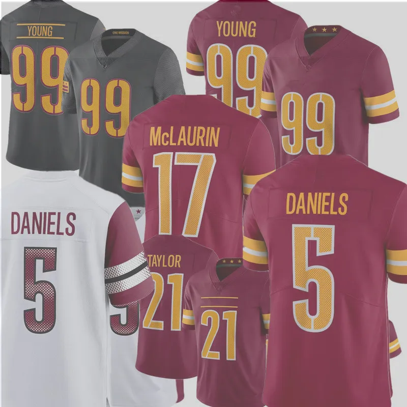 DHgate.com:NFL Player Replica Football Jerseys - Daniels, McLaurin ...