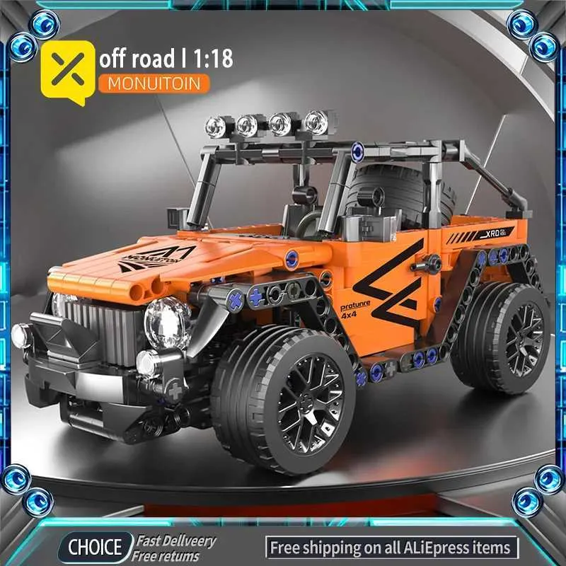Technical Off Road Car Building Blocks Set ... From Freakhouse, $37.01 ...