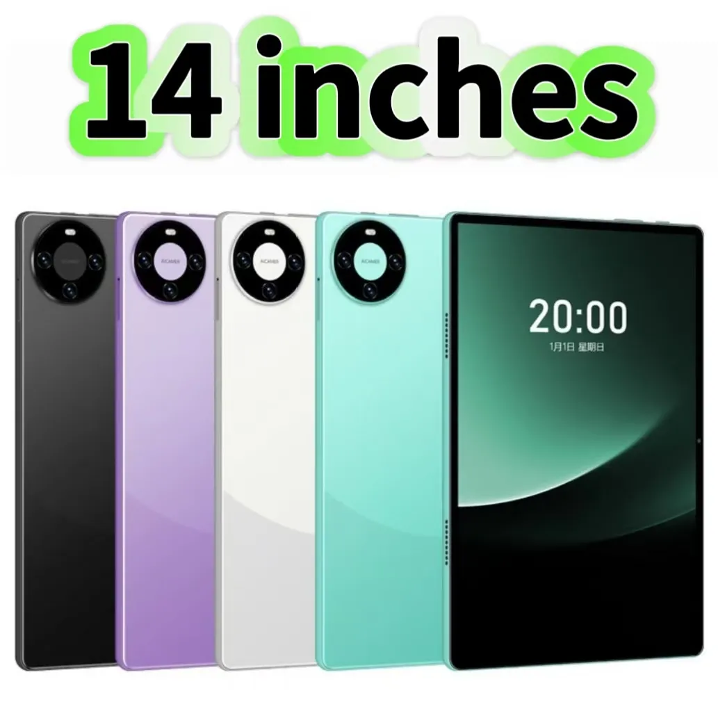 Pad Pro 14 Inch Ultra Large Screen Tablet 4g With Dual Camera, Octa ...