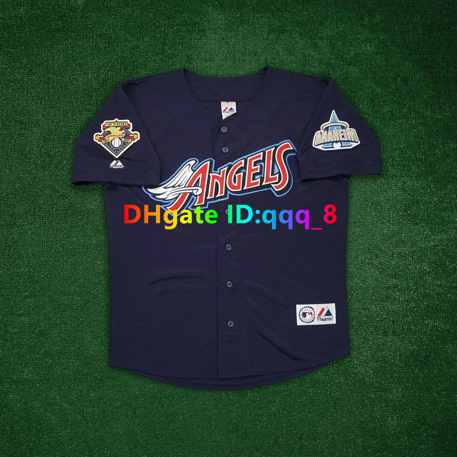 Rickey Henderson 2001 LA Anaheim Custom Padres Baseball Uniform ...