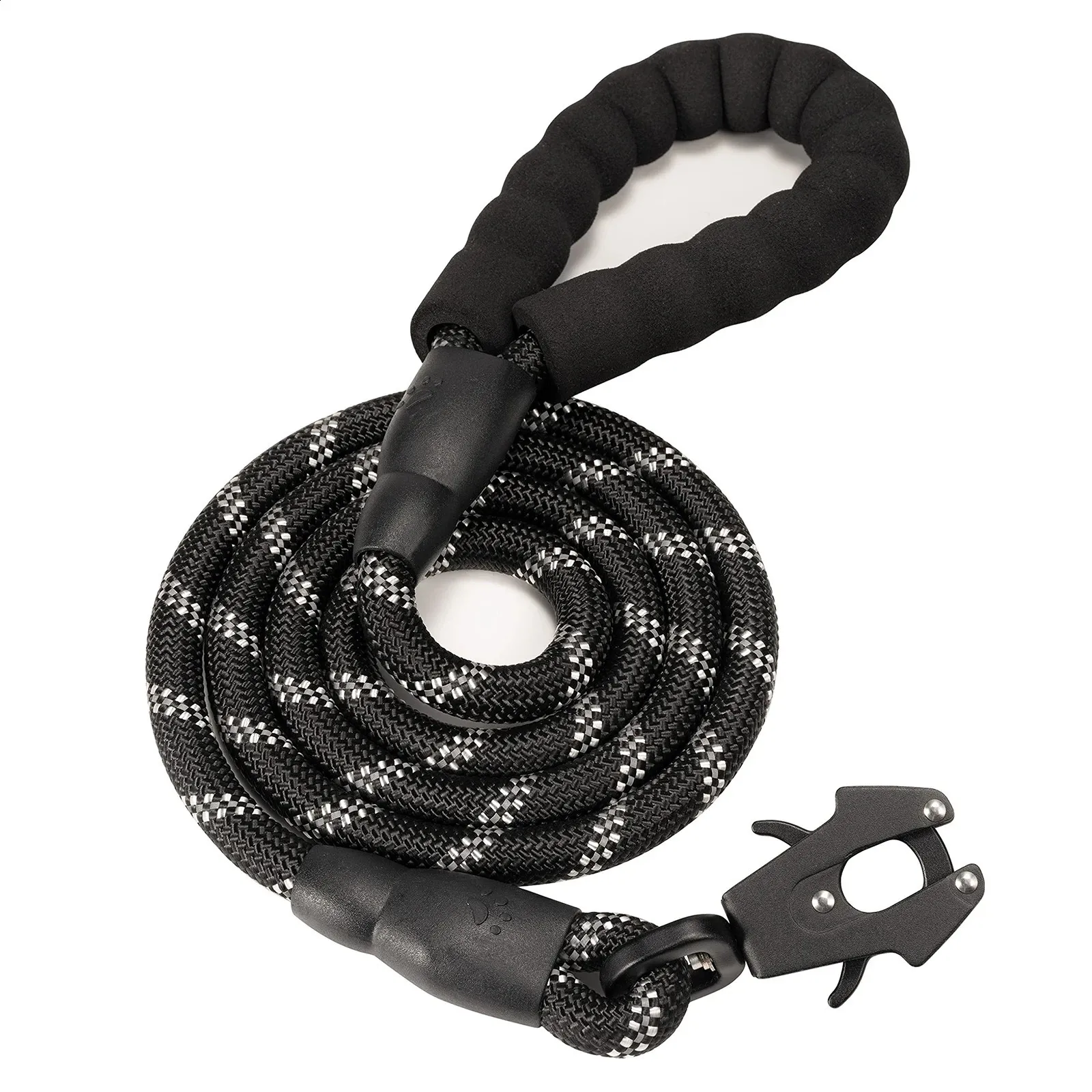 Heavy Duty Polyamide Training Dog Leash with Reflective Strip, Tactical ...