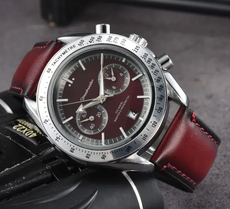 Ome Speed Master C AXIAL CHRONOMETER Men's Johnny Depp Wrist Watch Full ...